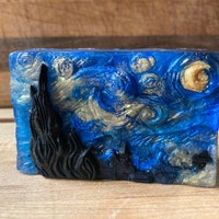 Starry Night Soap: Natural, Organic Van Gogh Inspired Art Soap - Etsy
