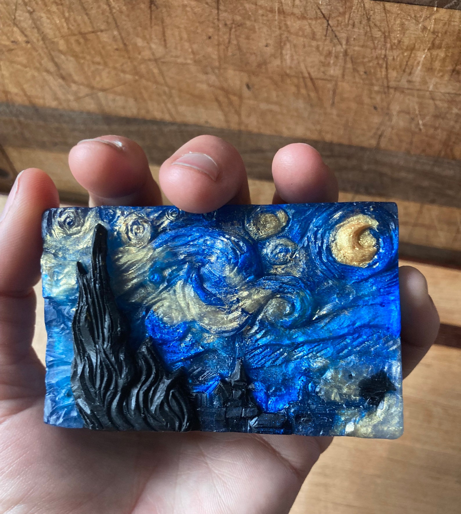 The Starry Night by Vincent Van Gogh Soap Bar Great Stocking Stuffer ...