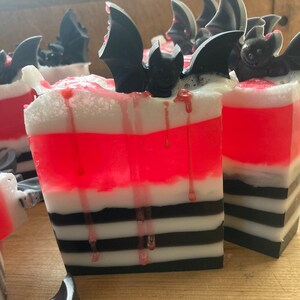Vampire Bat Laszlo Theme Halloween Glycerine Soap Bar: Great for a ...