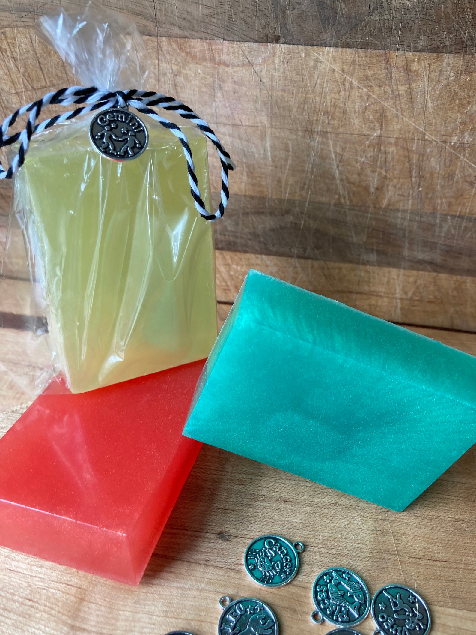 Zodiac Sign Soap With Zodiac Charm: Customize Color and - Etsy