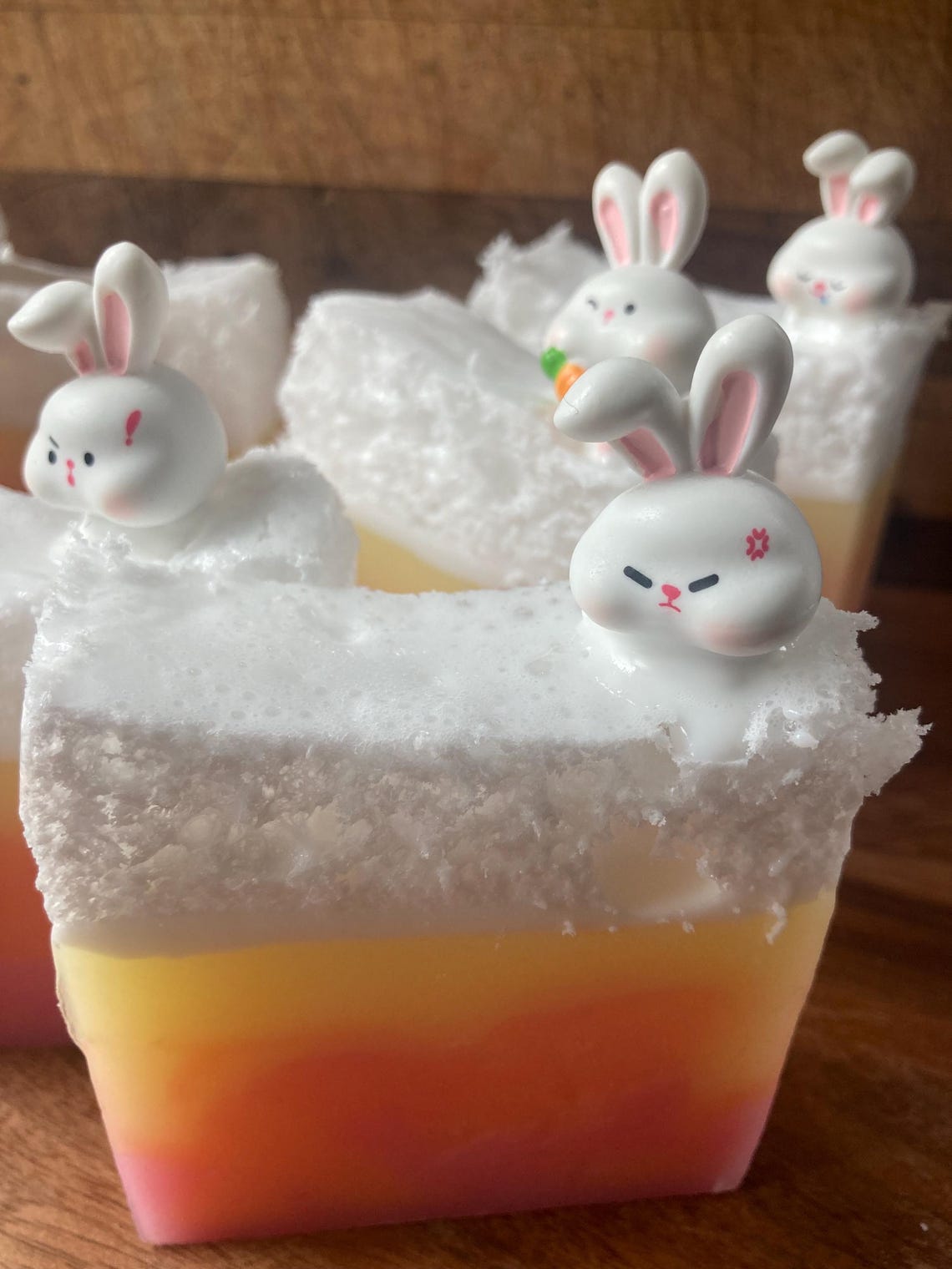Easter Bunny Strawberry Lemonade Soap: Rabbit Figure Gift Soap - Etsy