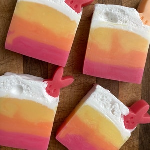 Strawberry Lemonade Bunny Rabbit Colorful Glycerine Soap Bar: Great for ...