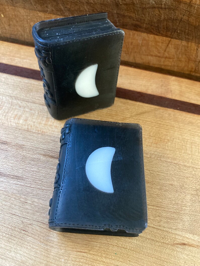 Moon Theme Luna Crescent Moon Book Shape, Journal, Novel, Reading Theme ...
