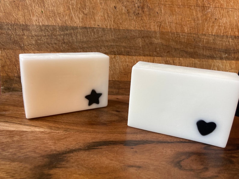 Hearts Love or Star Glycerine Soap Bar Gift Soap, Valentine’s Day Gift ...