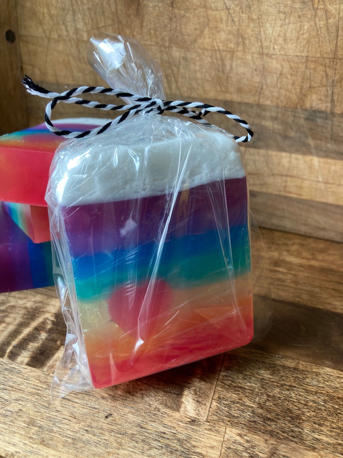 Pineapple Scented Rainbow Glycerine Soap Bar: LGBTQ Pride Gift - Etsy
