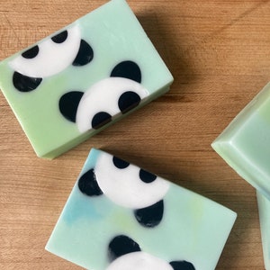 Panda Bear Soap in Watermelon Sugar, Orange Cream or Eucalyptus Mint ...