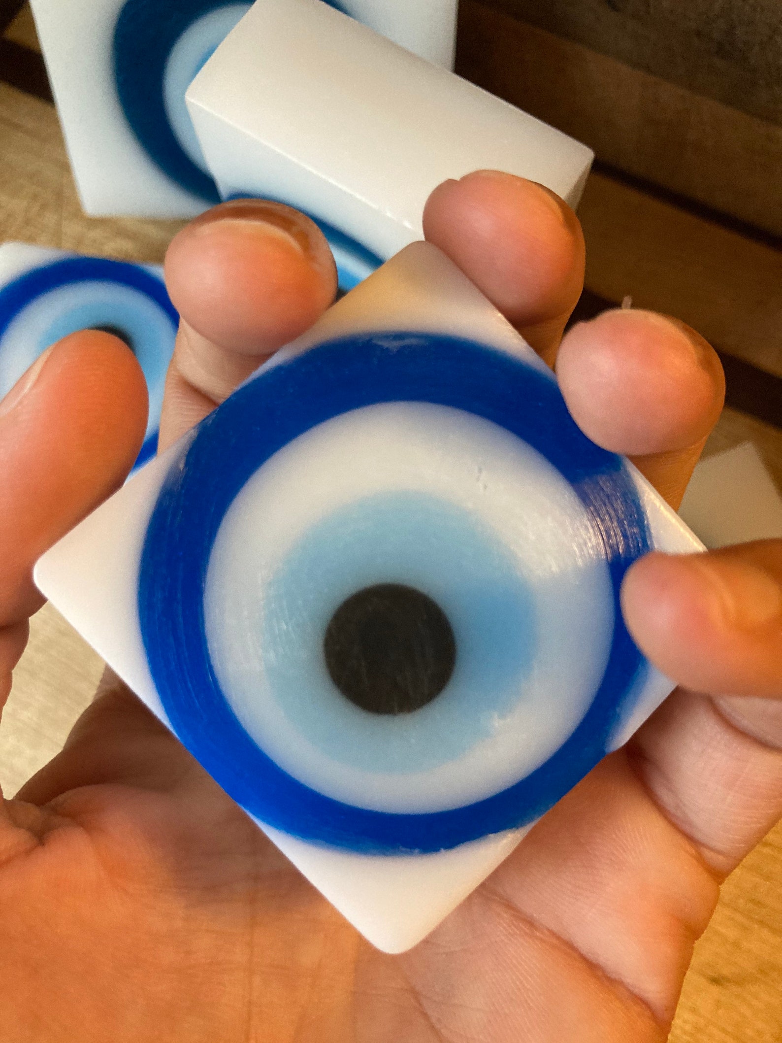Evil Eye All Seeing Eye Lemon Cream Glycerine Soap Bar - Etsy