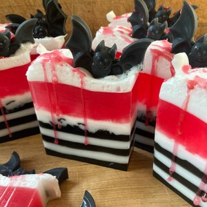 Vampire Bat Laszlo Theme Halloween Glycerine Soap Bar: Great for a ...