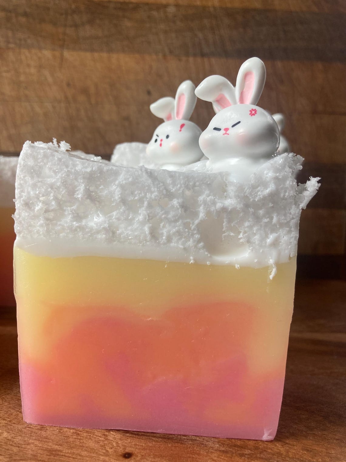 Easter Bunny Strawberry Lemonade Soap: Rabbit Figure Gift Soap - Etsy