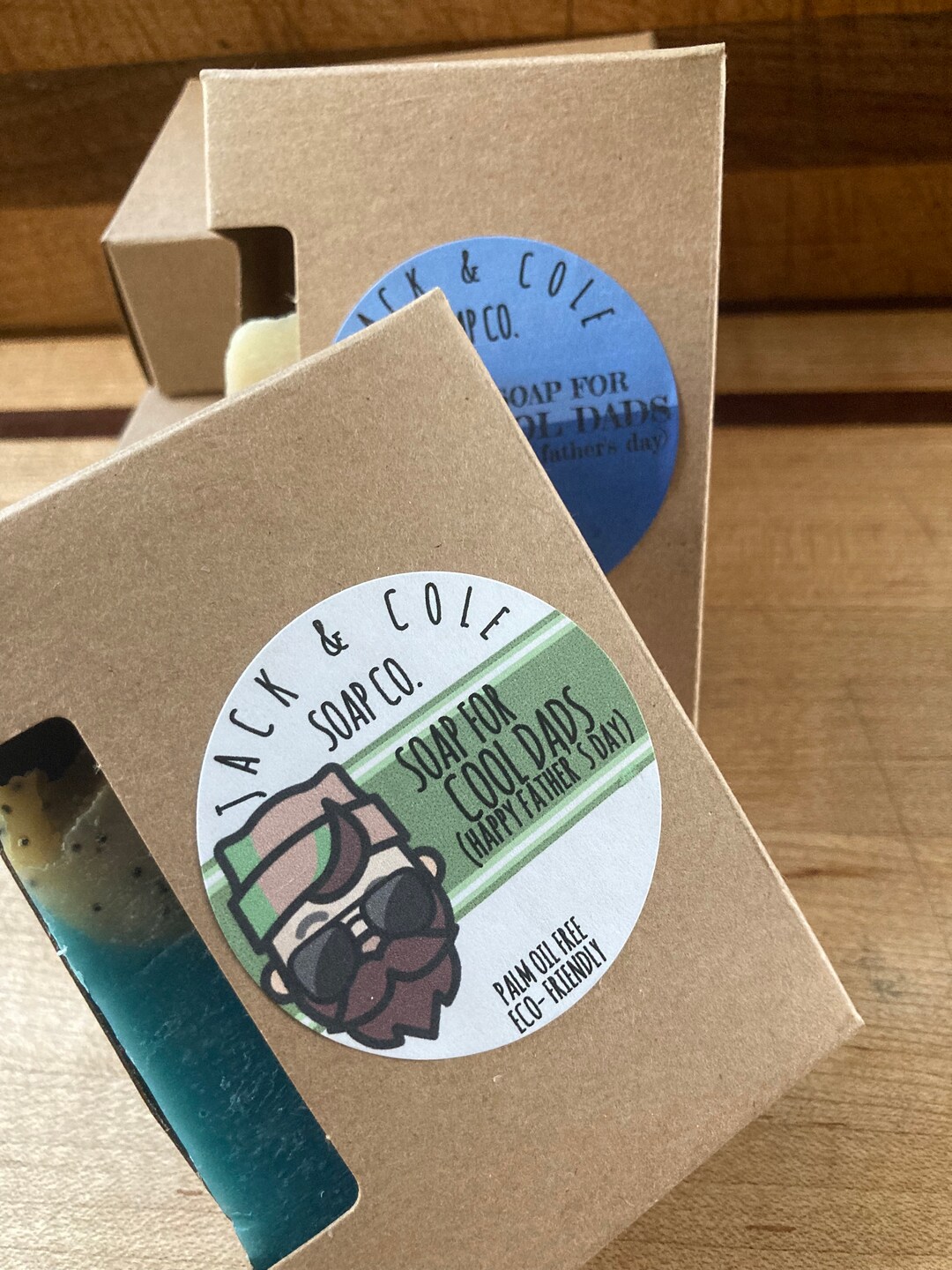 Fathers Day Soap Box Gift Vegan Palm Oil Free All Natural - Etsy