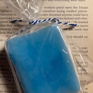 Unwrapped Book Shape, Journal, Novel, Reading Theme Glycerine Soap Bar ...
