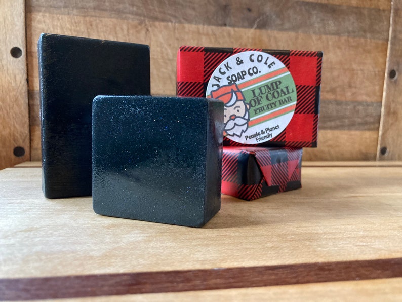 Christmas Coal, Holiday Lump of Coal Fun Stocking Stuffer Gift Soap - Etsy