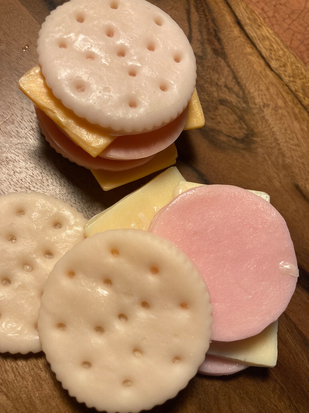 Silly Food Theme Soap Bar Crackers and Cheese Soap Bar Gag Gift ...