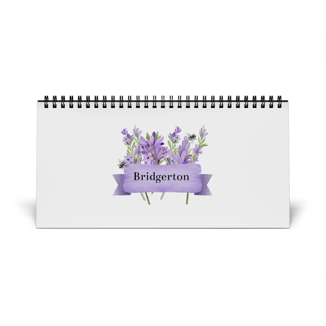 Simplex Desk Calendar,bridgerton Calendar,bridgerton Calendar 2025 ...