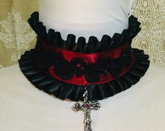 Gothic Lolita Wrist Cuffs - Etsy