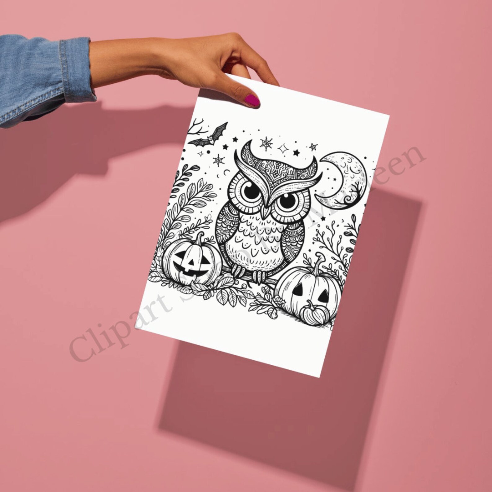Halloween Coloring Pages | Adult Coloring Book | Printable PDF ...