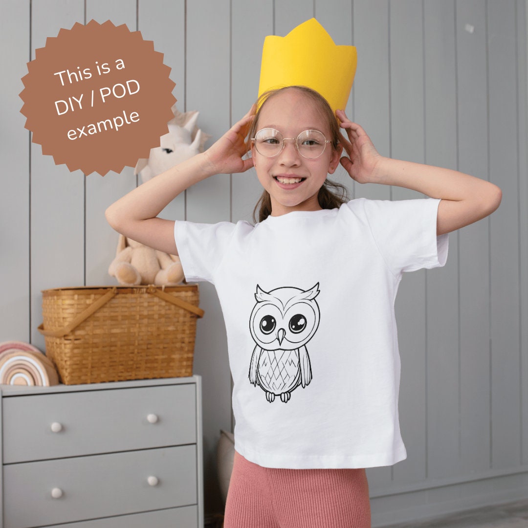Cute Owl Clipart | DIY Woodland Animal SVG, PNG (digital Download) - Etsy