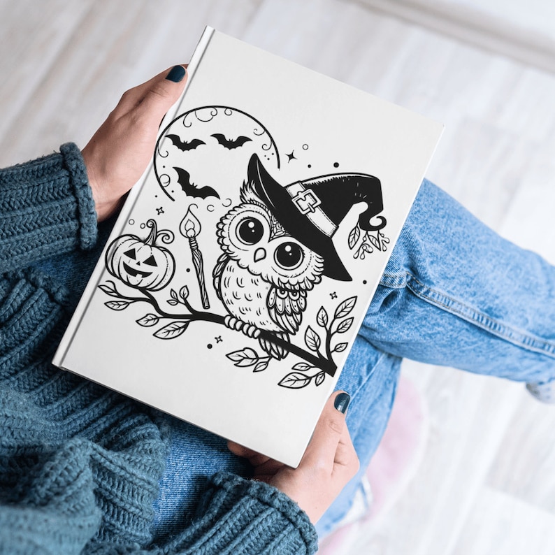 Halloween Coloring Pages | Adult Coloring Book | Printable PDF ...