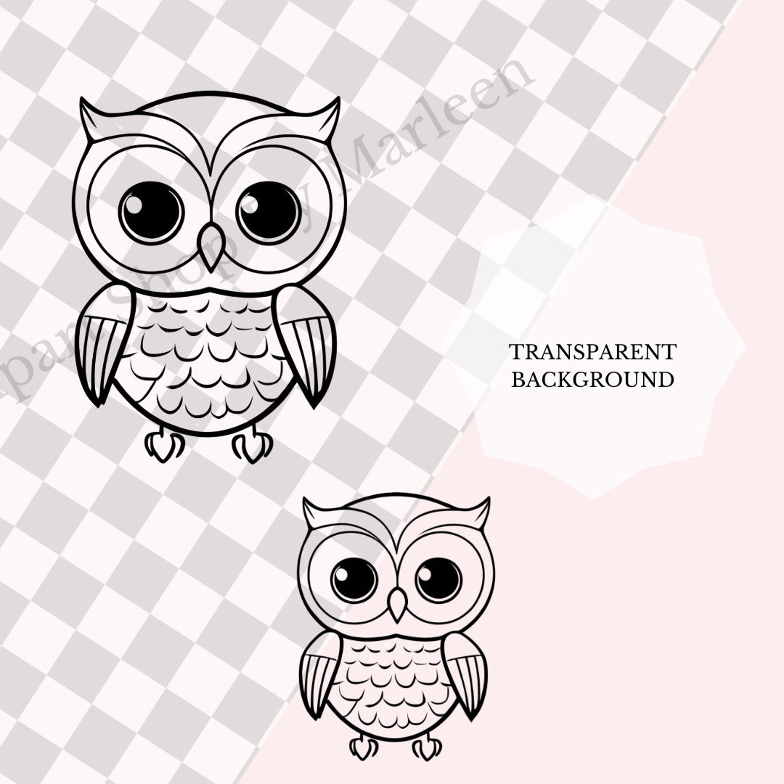 Delightful DIY Owl SVG Png Clipart | Woodland Creature | Great for ...