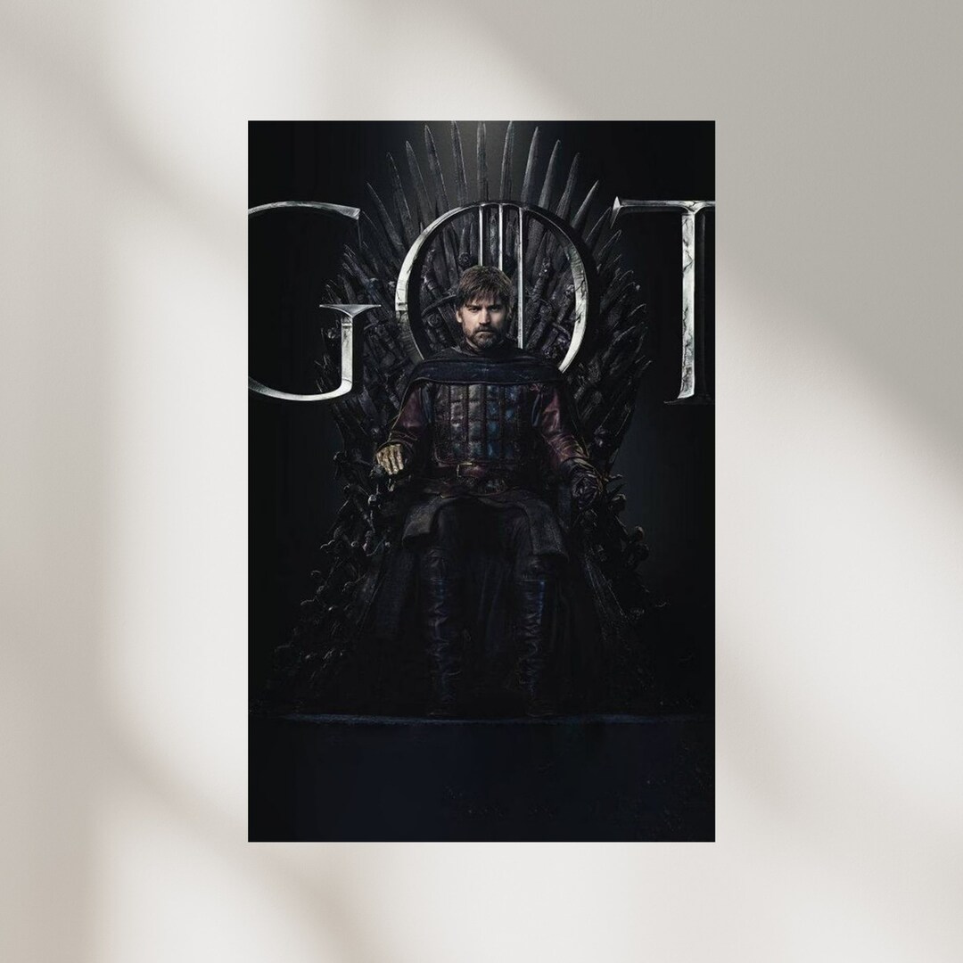 Game of Thrones Poster / Got Poster / Jamie Lannister Poster/ Got ...