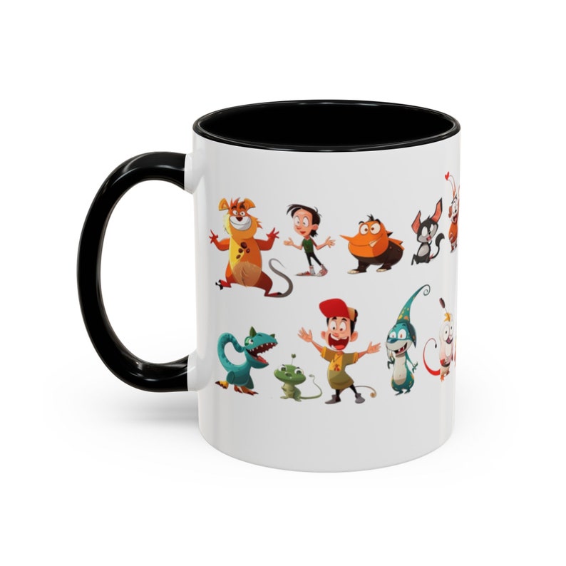 Caricature Mug, Cartoon Coffee Mug, Cartoon Mug, Cartoon Cup, Custom ...