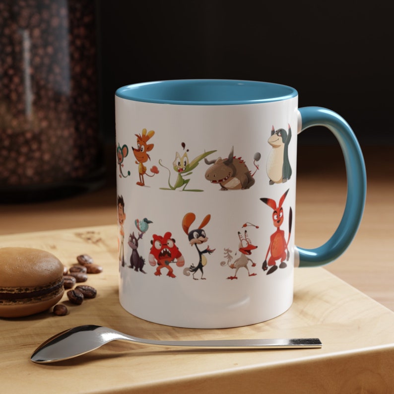 Caricature Mug, Cartoon Coffee Mug, Cartoon Mug, Cartoon Cup, Custom ...