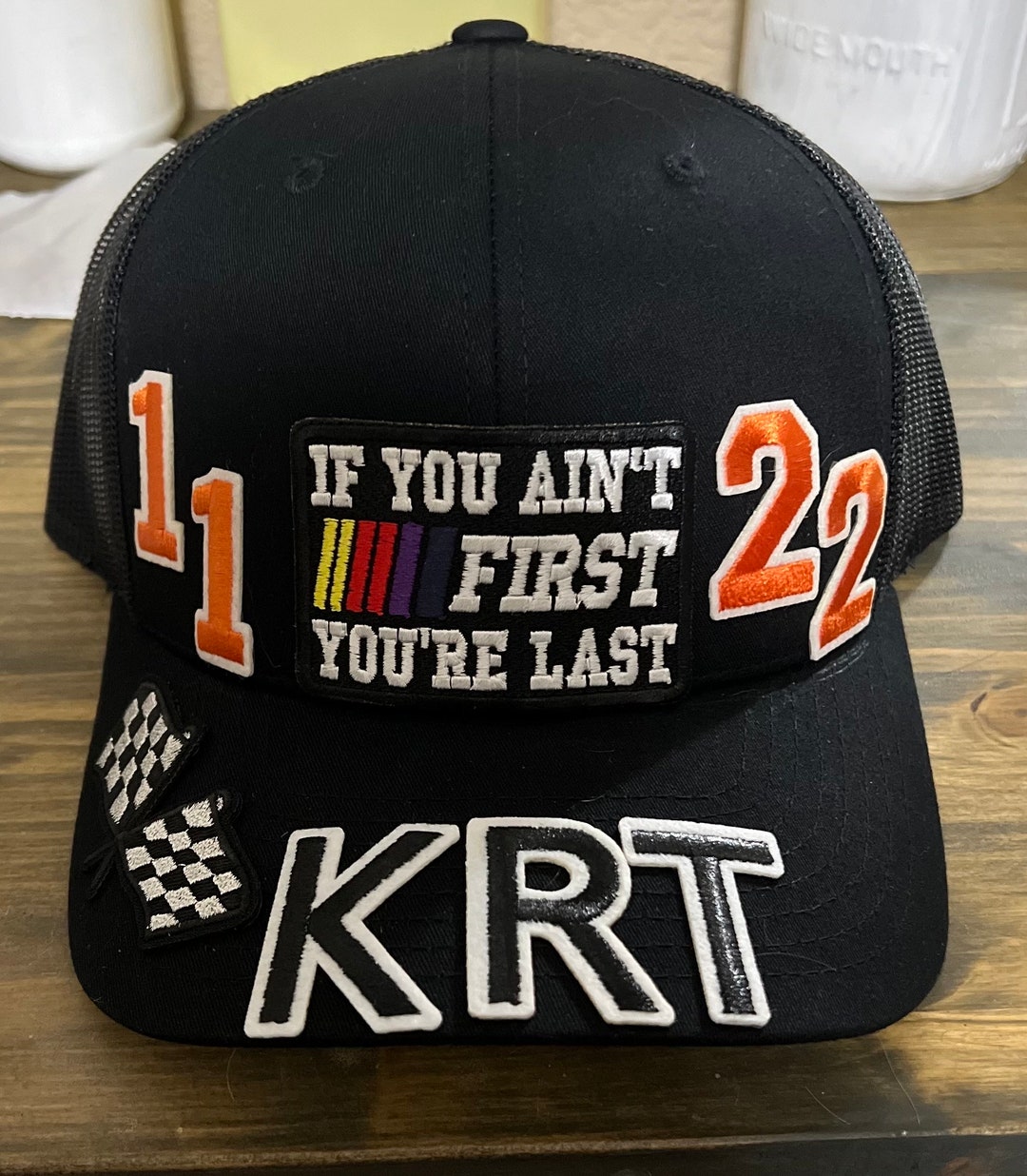 Custom Racing Hat - Etsy