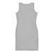 Grey Bodycon Dress, Elegant Fitted Dress, Women's Sexy Outfit, Beauty ...