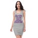 Grey Bodycon Dress, Elegant Fitted Dress, Women's Sexy Outfit, Beauty ...