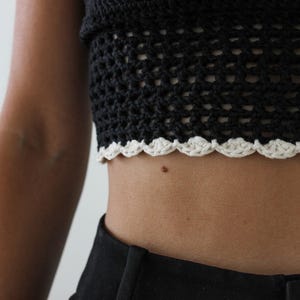 Tube Top Crochet Pattern - Virkad Topp Mönster - Etsy