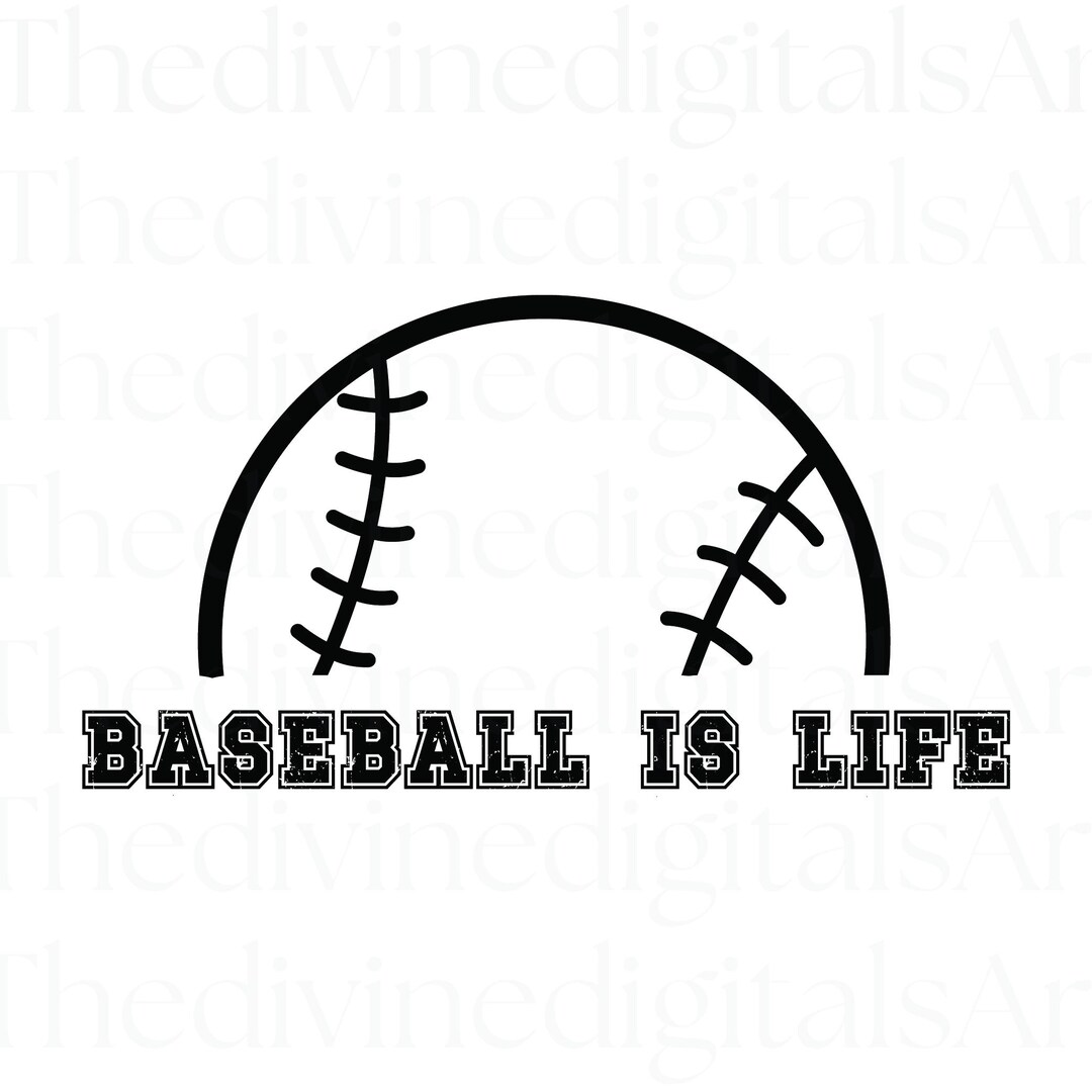 Baseball is Life SVG: Shirt Design (digital Download) - Etsy
