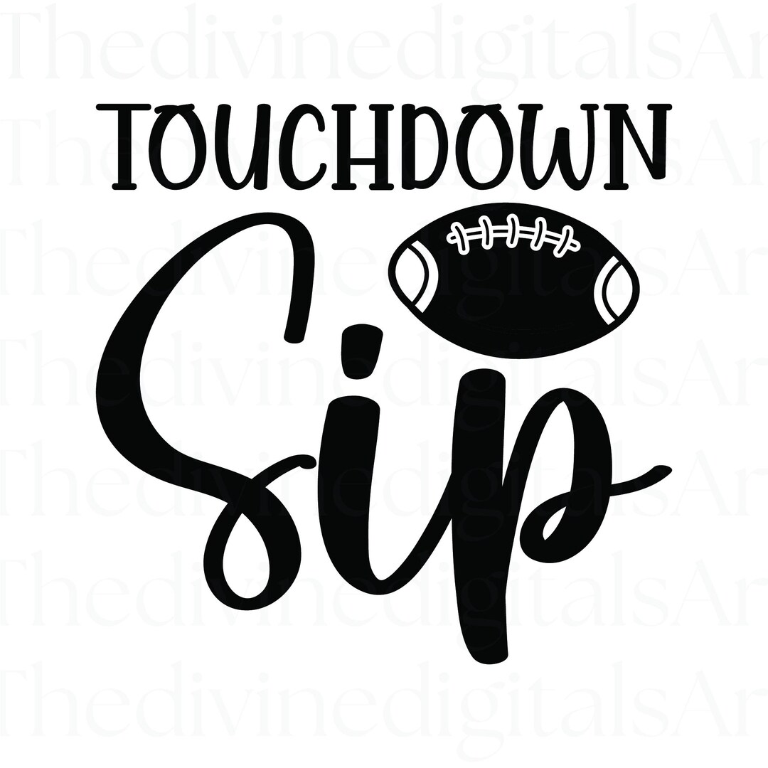 Touchdown Svg, Touchdown Season Svg, Football Shirt, Football Mom ...