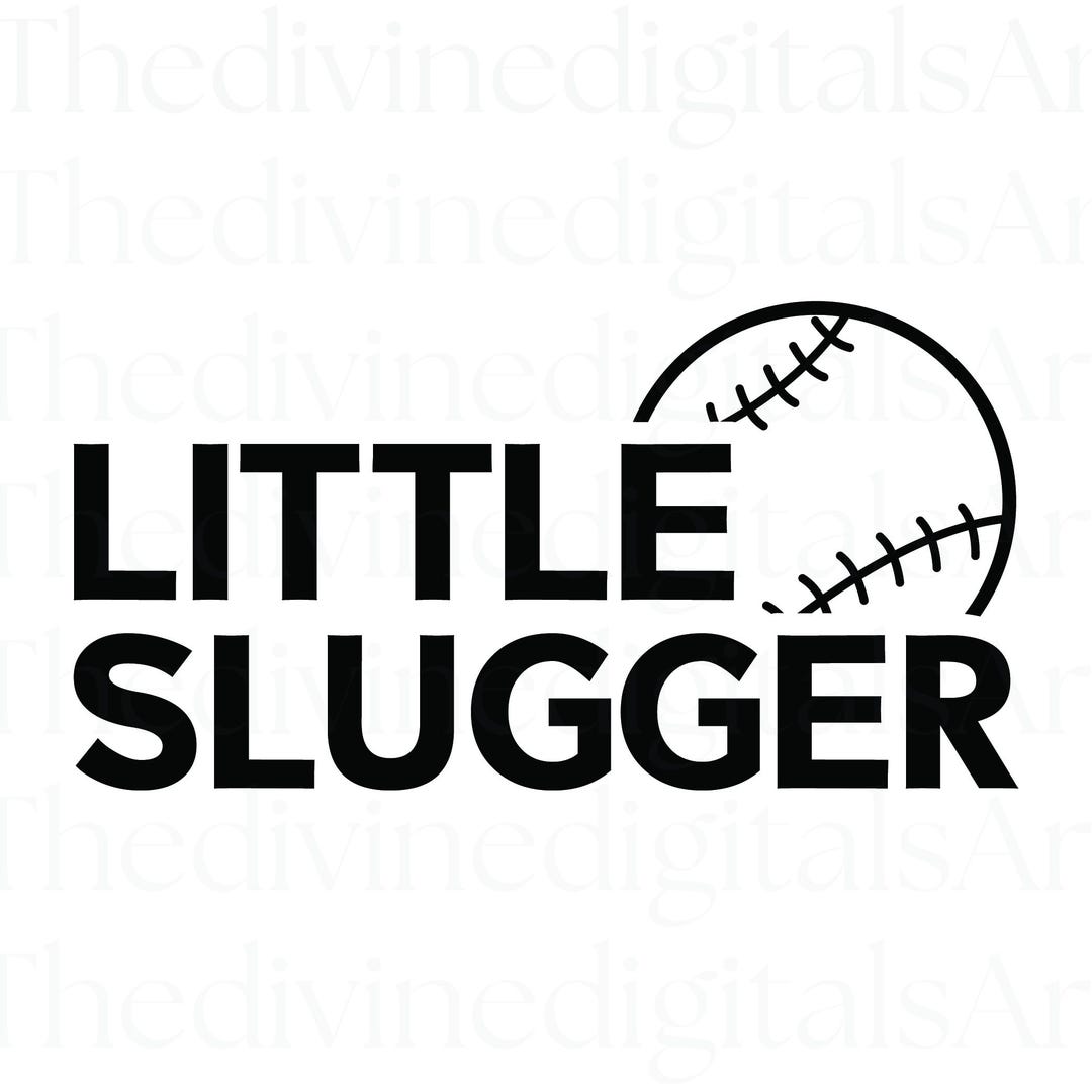 Little Slugger SVG, Little Slugger Outfits, Little Slugger Baby Shower ...