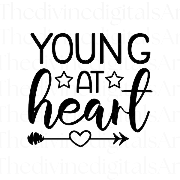 Young in Heart - Etsy
