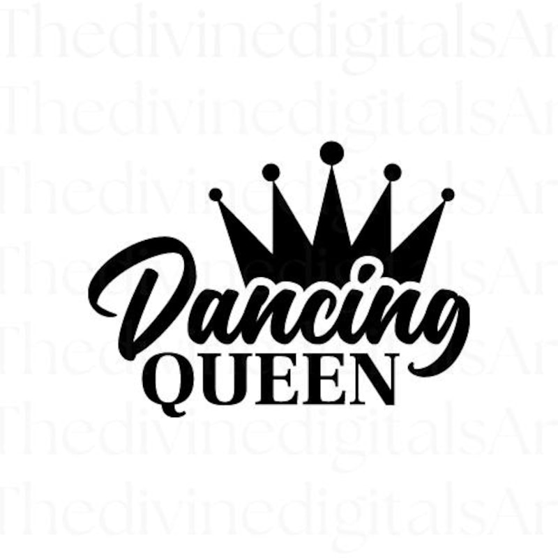 Dancing Queen Svg - Etsy