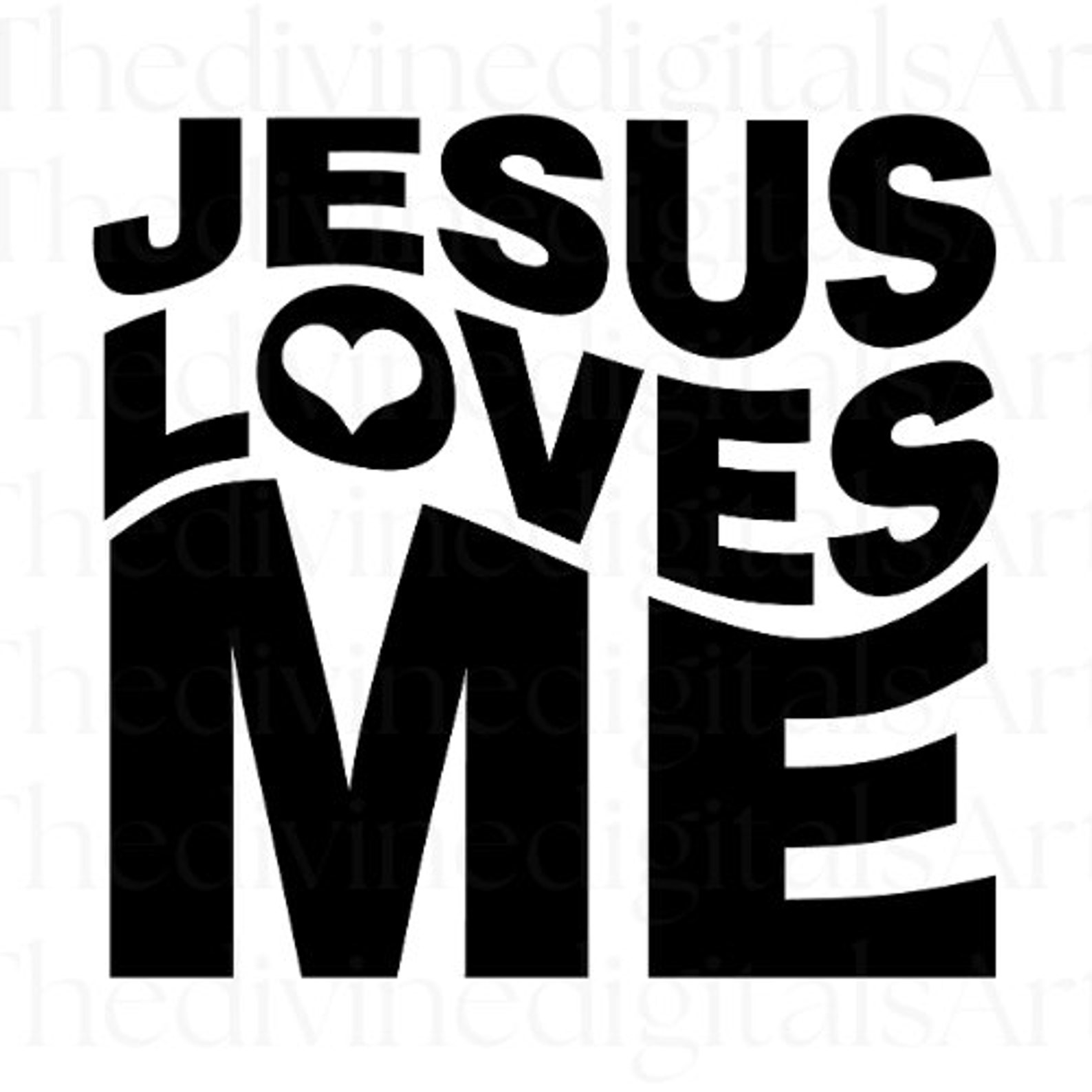 Jesus SVG File, Jesus Loves Me Png, Jesus SVG, Jesus PNG, Cut File for ...