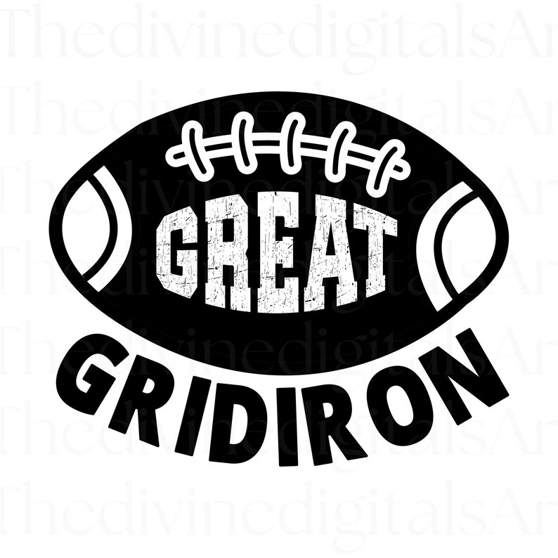 Gridiron Prints, Great Gridion SVG, Football Svg, Football Shirt ...
