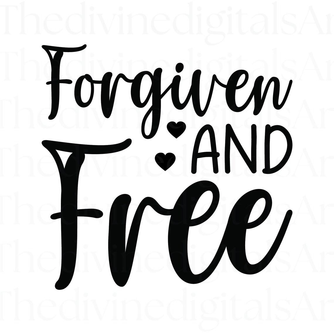 Forgiven and Free SVG, Forgiveness, Forgive Me, Free Svg, Free People ...