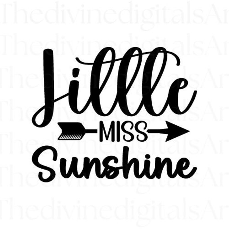 Little Miss Sunshine SVG, Cute Summer Svg for Girls, Sunshine Quote Svg ...