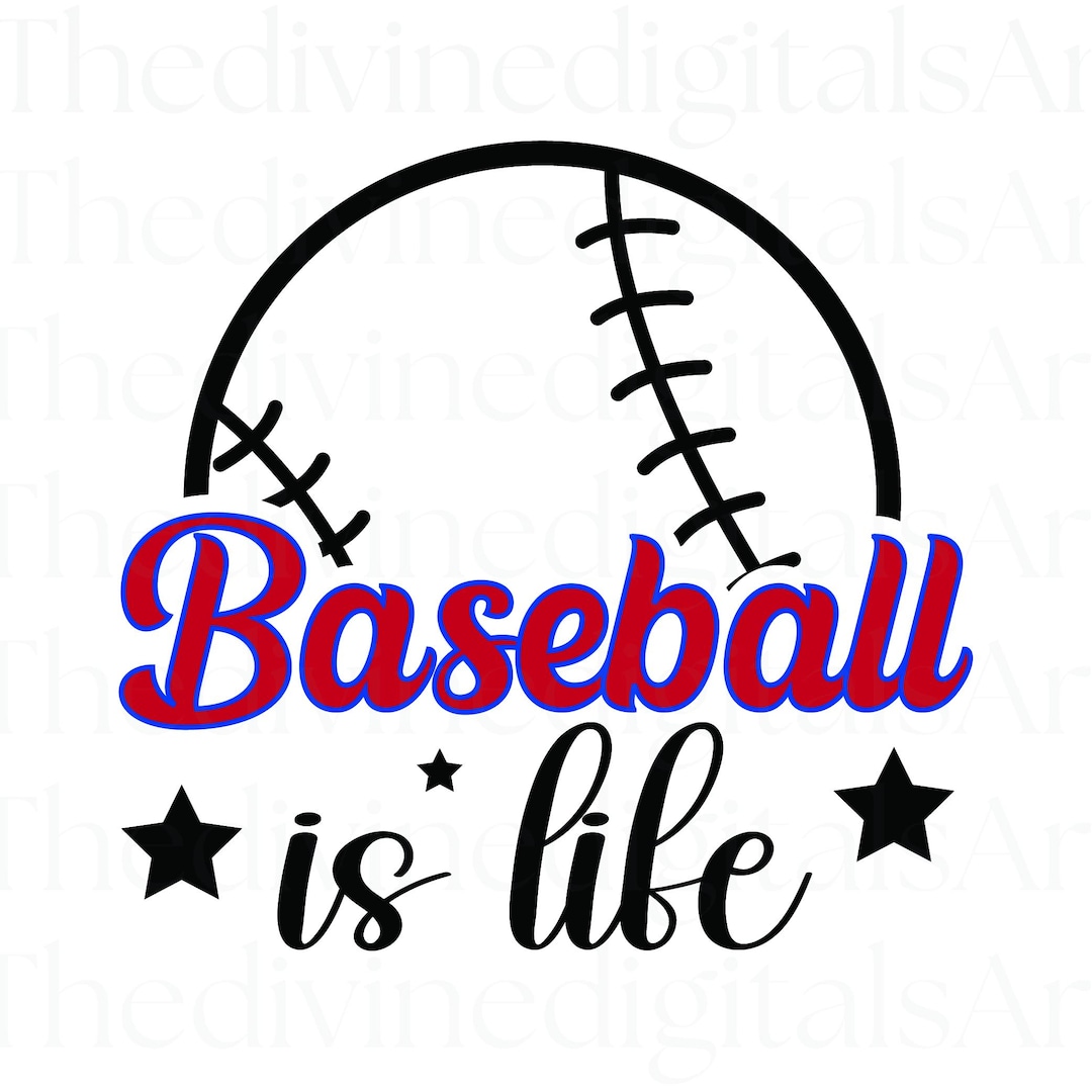 Baseball is Life SVG, Baseball is Life Shirt, Baseball Svg, Baseball ...