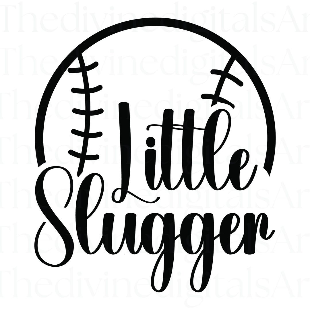 Little Slugger SVG, Little Slugger Outfits, Little Slugger Baby Shower ...