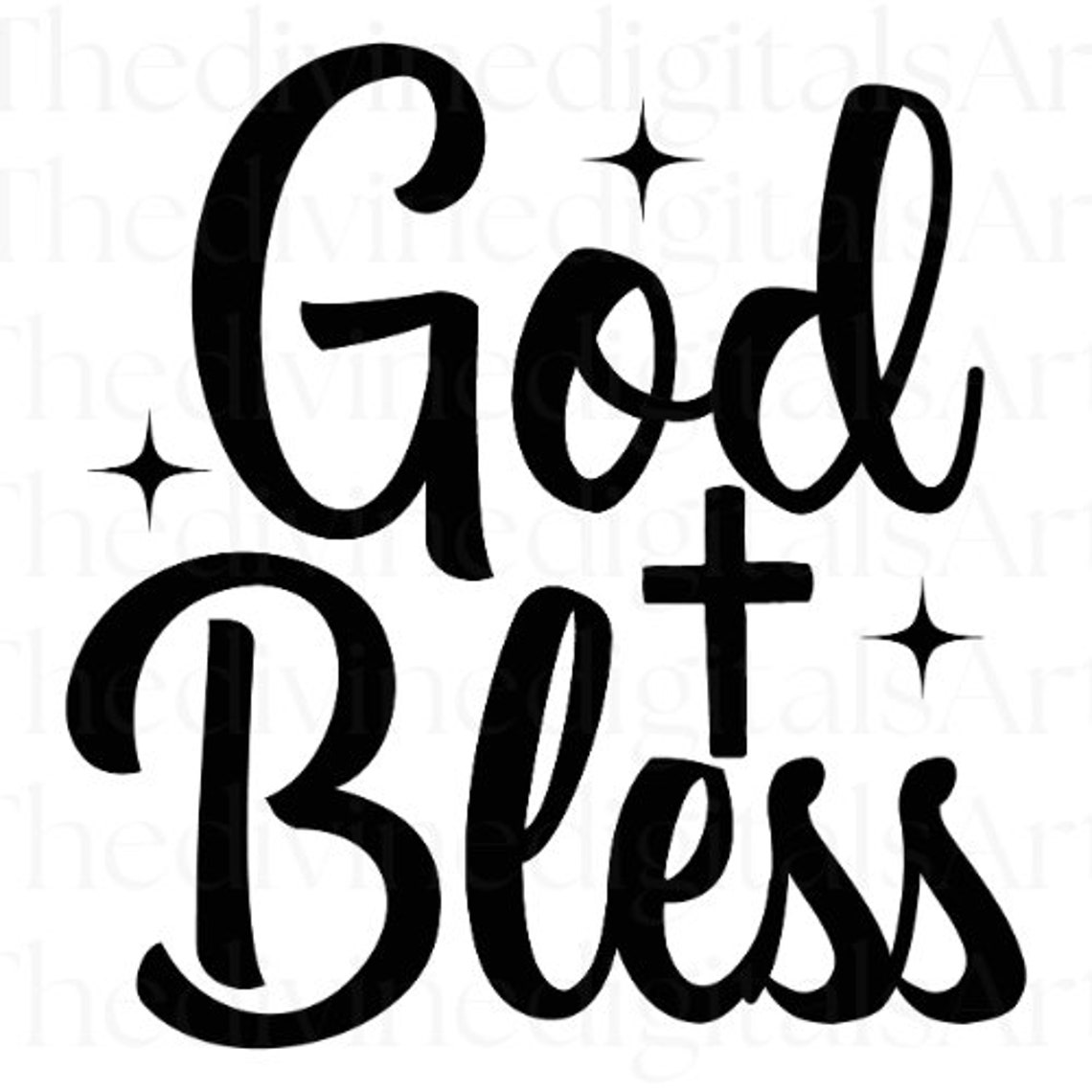 God Bless SVG, God Bless Sign, God Bless Shirt, God Bless Sign Baptism ...