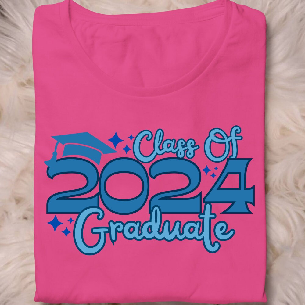 Class of 2024 Graduate, Graduation Svg, Graduation Shirt Svg, 2024 ...