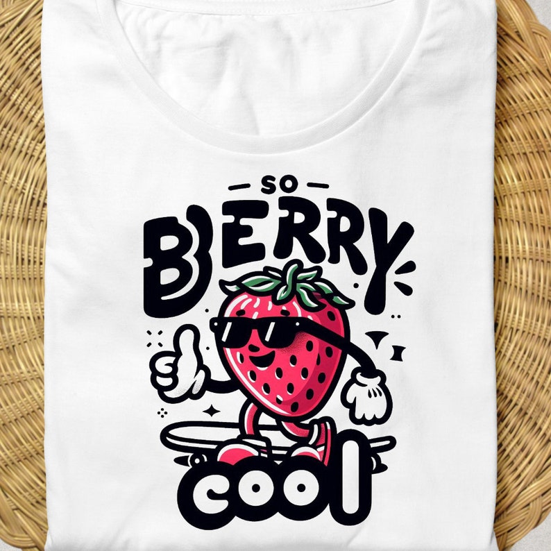 So Berry Cool SVG PNG, Vintage 'so Berry Cool' Boys T-shirts, Retro ...