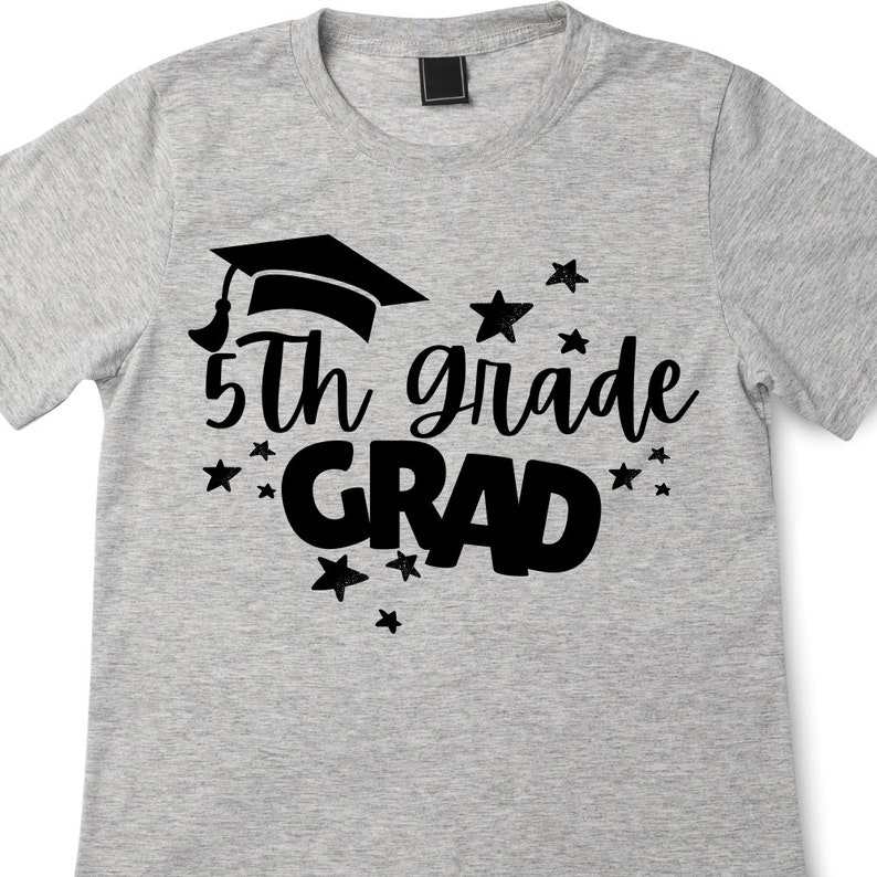 5th Grade Grad SVG, 5th Grade Graduate Svg, Fifth Grade Graduation Svg ...