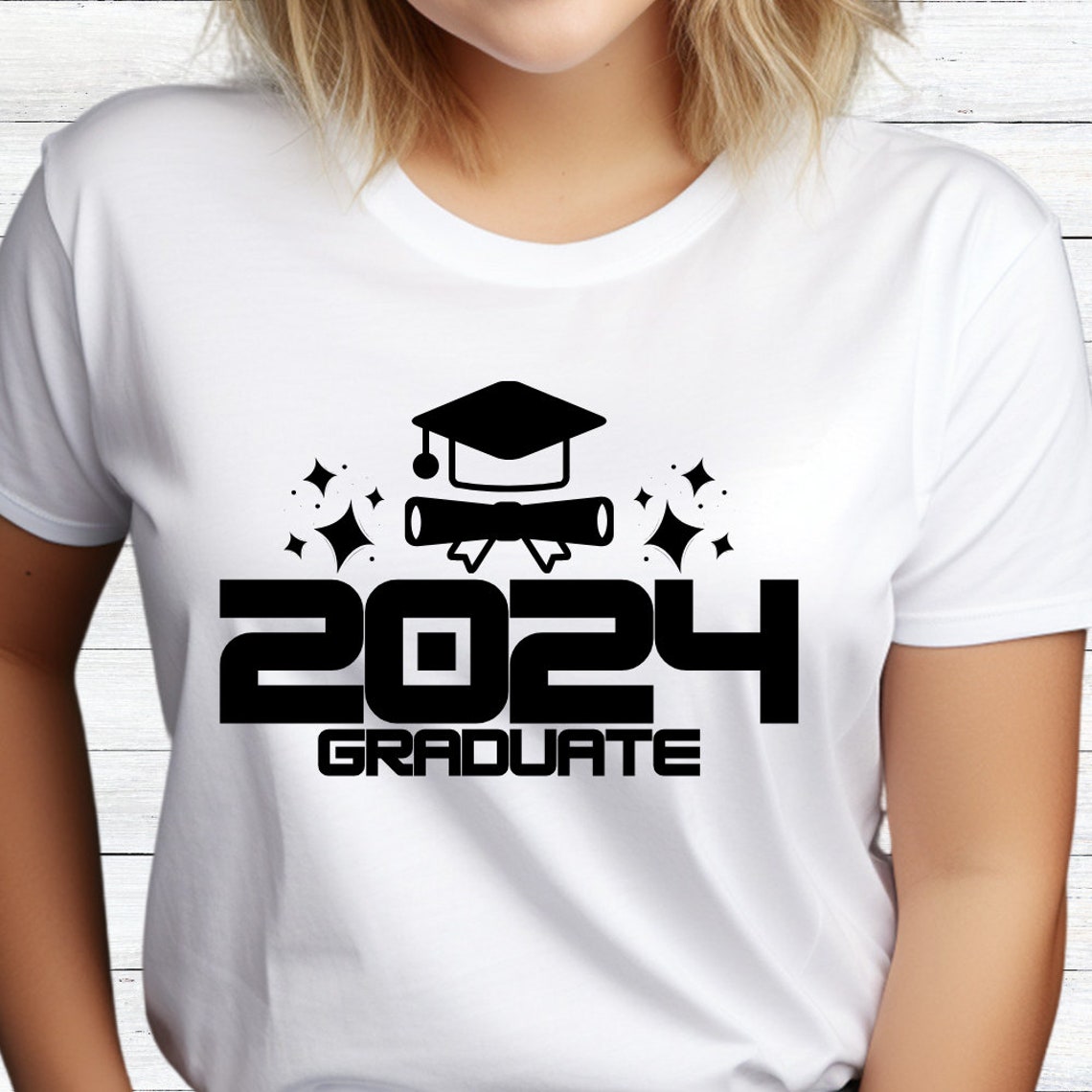 2024 Graduate, Graduate Svg, 2024 Grad Shirt SVG, Graduation Svg, 2024 ...
