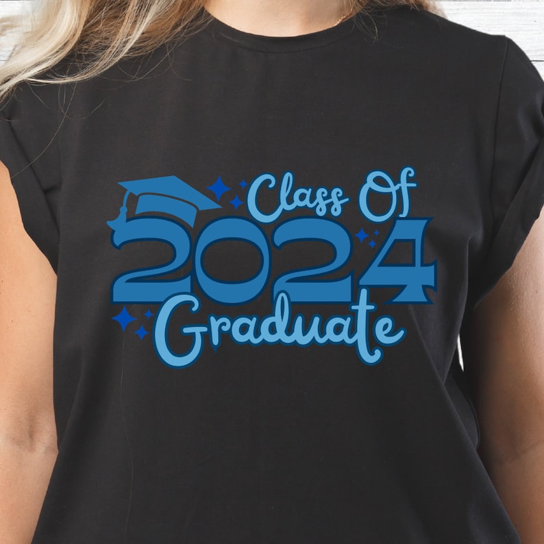 Class of 2024 Graduate, Graduation Svg, Graduation Shirt Svg, 2024 ...