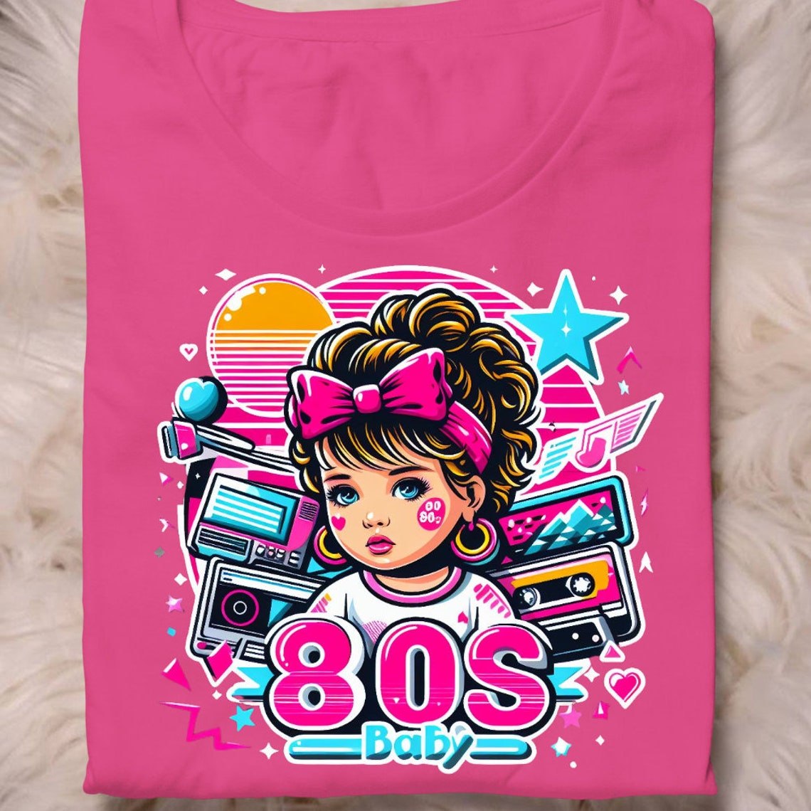 80s Baby Shirt | Versatile Design for Apparel and Decor | 80s, 90s Svg ...