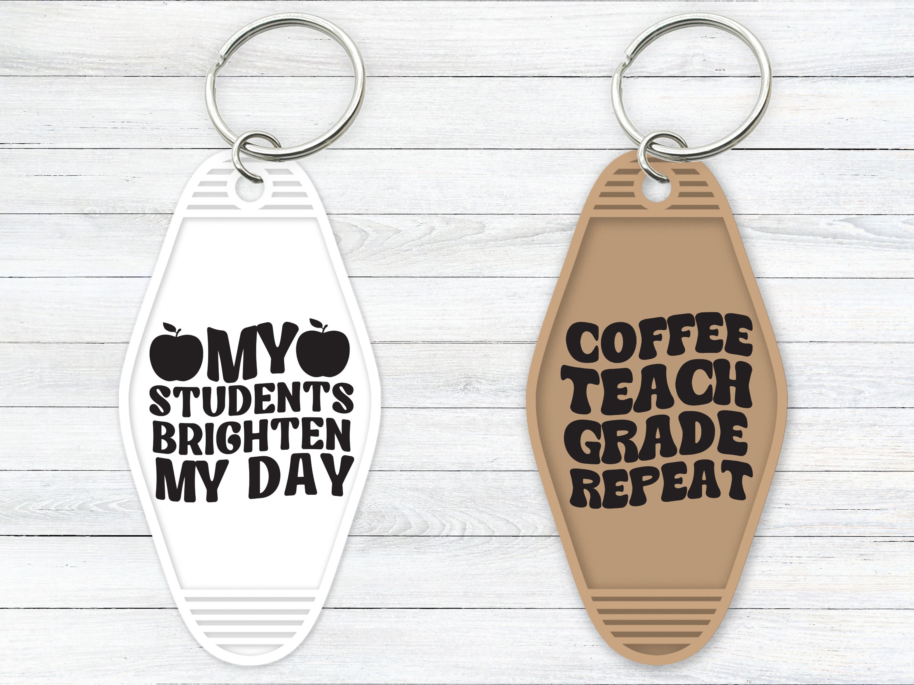 Teacher Sayings Motel Keychain SVG, Motel Keychain Quotes Svgbundle ...