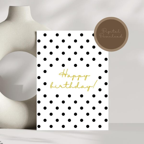 Polka Dot Birthday - Etsy